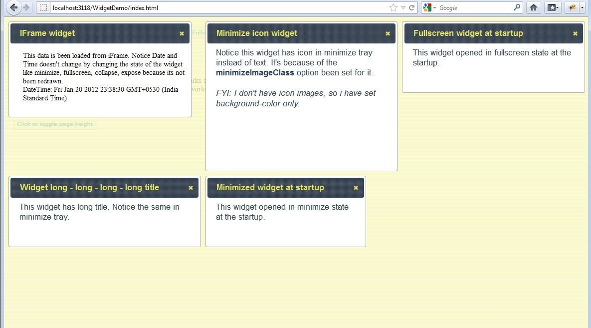 Minimize, Maximize dialog/modal by imatoria | CodeCanyon